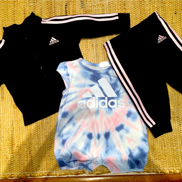 adidas | Matching Sets | Adidas 3 Piece Set Sz 6 M Adorable Track Suit ...
